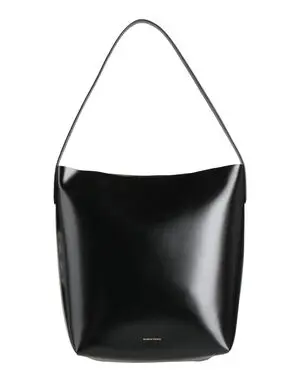 MANSUR GAVRIEL Everyday Leather Shoulder Bag - Black