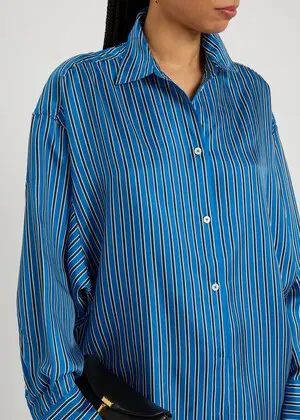 TOTEME Striped Silk Shirt
