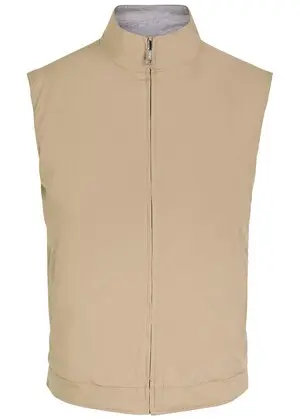 AURELIEN Quilted Reversible Shell Gilet