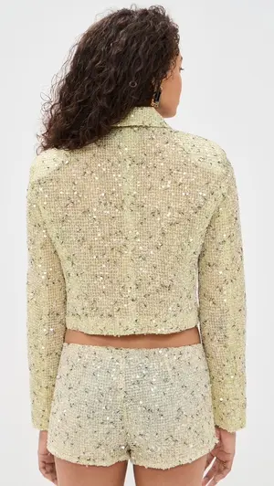Lioness Sequin Embellished Jacket