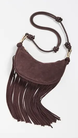 Simkhai Fringe Suede Crossbody