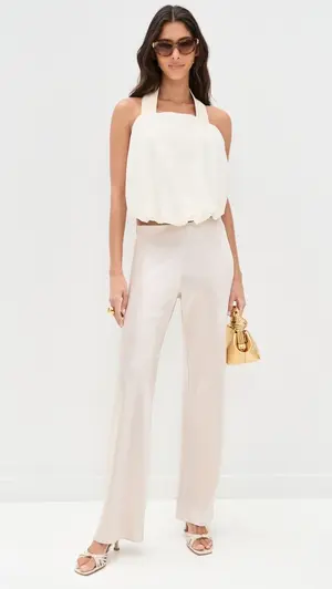 Cami Nyc Bristol Mid-rise Pant - Oat