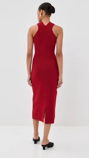 Altuzarra Winnie Ribbed Jersey Dress