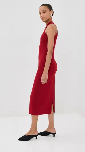 Altuzarra Winnie Ribbed Jersey Dress