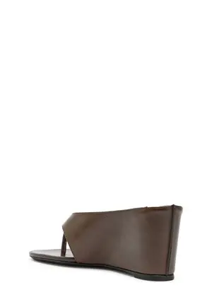 JUDE Yaga Leather Wedge Sandals