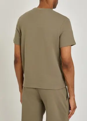 BOSS Waffle Cotton-blend T-shirt
