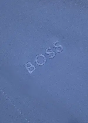 BOSS Chris Logo-embroidered Woven Pyjama Set