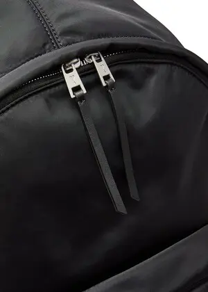 Ami Marcel Logo Backpack - Black