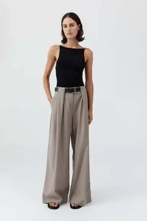 ST AGNI Pleat Loop Pants