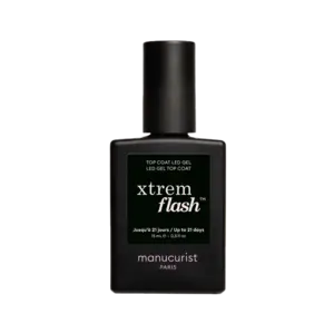 MANUCURIST Xtrem Flash Long-lasting Gel Nail Polish Top Coat - One-color