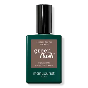MANUCURIST Green Flash Led Gel Nail Polish, Non-toxic Nail Polish Freckles