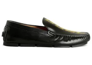 Versace Greca Driver Moccasins Loafers