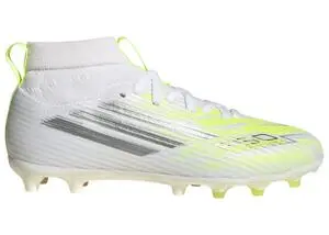 Adidas F50 Sparkfusion League Mid Cut Fg/ag - Cloud White/iron Metallic