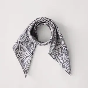 CHUKS COLLINS X LUSH DECOR Umbra Bloom Silk Scarf