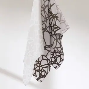 CHUKS COLLINS X LUSH DECOR Ethereal Tangle Silk Scarf