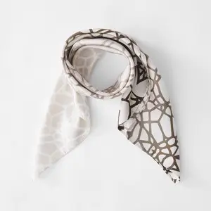 CHUKS COLLINS X LUSH DECOR Ethereal Tangle Silk Scarf