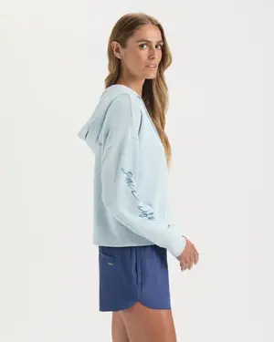SALT LIFE Mahi Bloom Cropped Hoodie