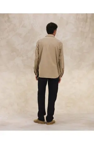 FORTELA Cpo Cotton Overshirt - Camel