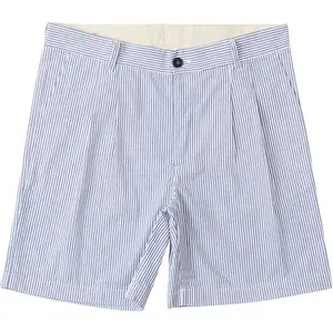 FORTELA Striped Seersucker Bermuda Shorts