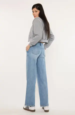 KANCAN Alma Essentials Mid Rise Wide Leg Trouser