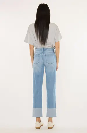KANCAN Tiffany Essentials Low Rise Straight Jeans