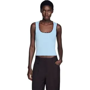 Sandro Crochet Camis Tanks For Women