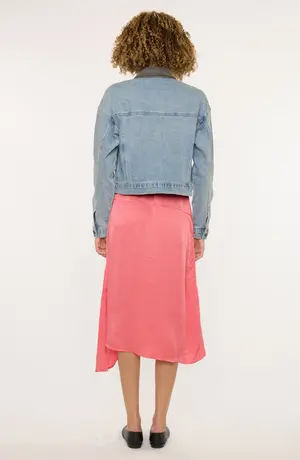 KANCAN Lucca Denim Crop Jacket