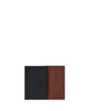 LANVIN Catch Two Fold Leather Card Holder