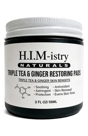 HIMISTRY NATURALS Triple Tea Ginger Toner Pads - No Color