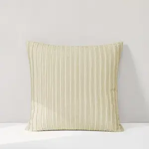 CHUKS COLLINS X LUSH DECOR Shroom Pillow Cover - Cream