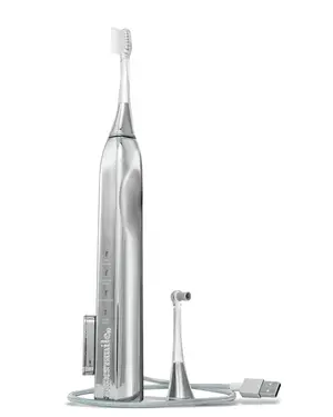 SUPERSMILE Zina45 Sonic Pulse Toothbrush - Chromse Silver