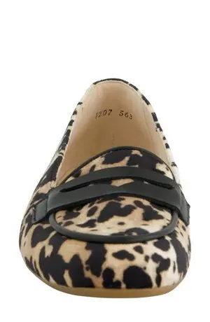 Paul Green Dottie Penny Loafer - Sand Black Leo Combo
