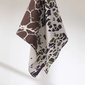 CHUKS COLLINS X LUSH DECOR Threaded Roots Silk Scarf