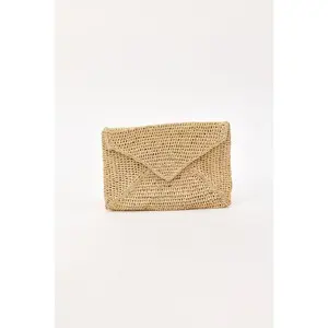 Hat Attack Emmie Envelope Clutch - Natural