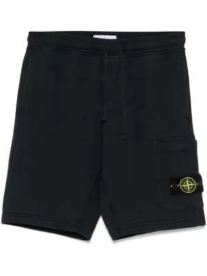 Stone Island Stone Island Felpa Bermuda Shorts - V0020 Navy Blue