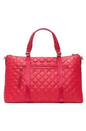 Mz Wallace Medium Park Quilted Satchel - Apple