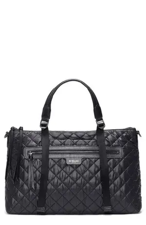 Mz Wallace Medium Park Quilted Satchel