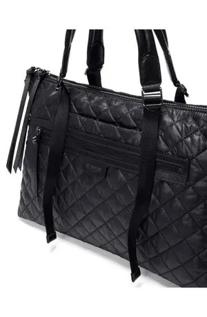 Mz Wallace Medium Park Quilted Satchel