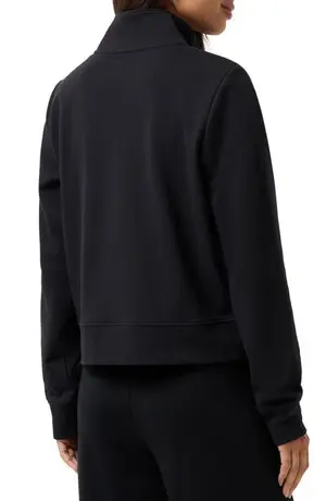 Travis Mathew Cloud Half Zip Pullover - Black