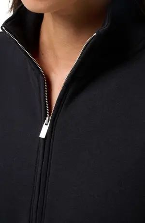 Travis Mathew Cloud Half Zip Pullover - Black