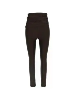 Andamane Vicky Draping High-waisted Leggings