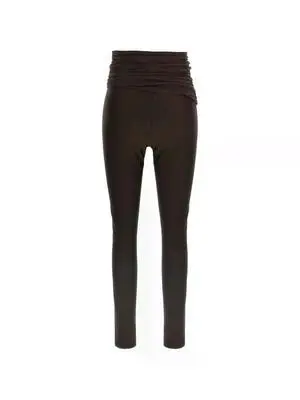 Andamane Vicky Draping High-waisted Leggings