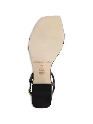 Bernardo Josei Leather Sandals - Black