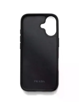 Prada Saffiano-leather Iphone 17 Case