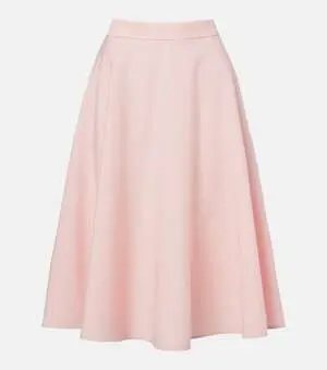 Dolce & Gabbana Wool-blend Midi Skirt