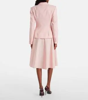 Dolce & Gabbana Wool-blend Midi Skirt