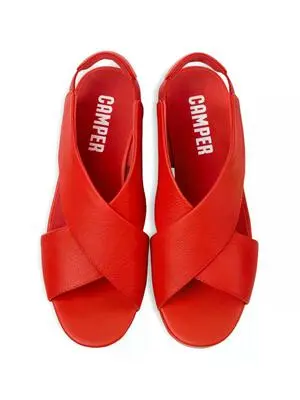 Camper Balloon Criss-cross Flat Sandals