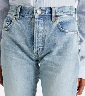 Saint Laurent High-rise Straight Jeans