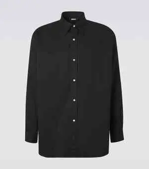 A.PRESSE Cotton Twill Shirt