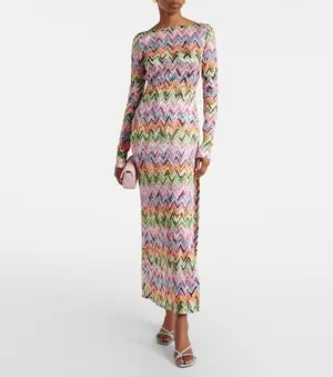 Missoni Zigzag Maxi Dress - Multicoloured